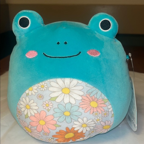 Squishmallows | Toys | Squishmallows Robert The Frog With Floral Belly ...